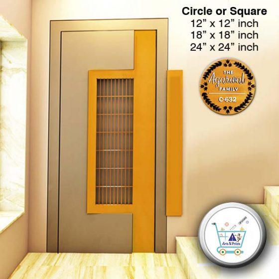 Dimension | Size – Powered by artsnprints.com | House Name Plate online ...